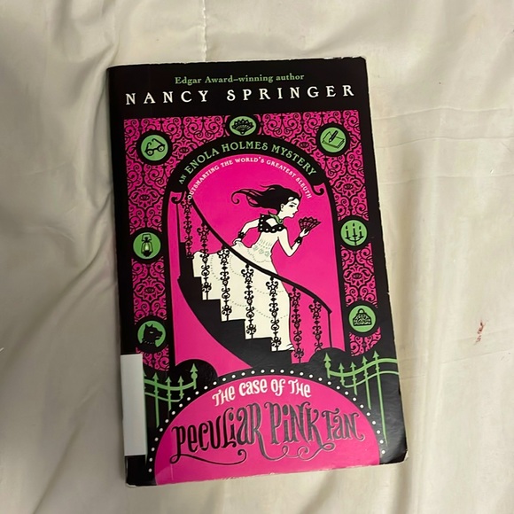 Other | The Case Of The Peculiar Pink Fan By Nancy Springer Enola ...